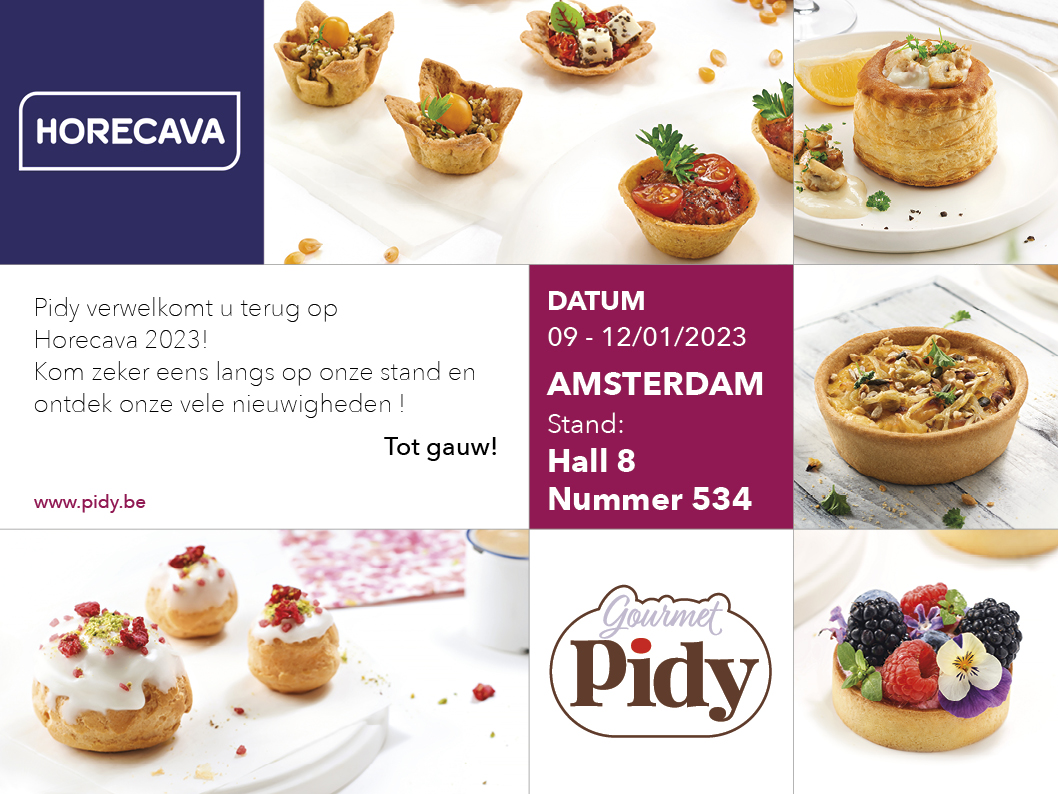 Pidy op Horecava Amsterdam! - Pidy Benelux